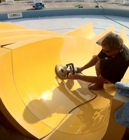 Advanced Design Fiberglass - Water Slide